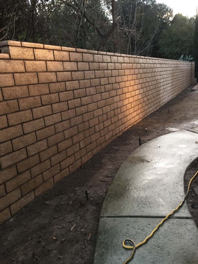 Slump Block Wall Construction Slump Concrete Blocks RCP Block