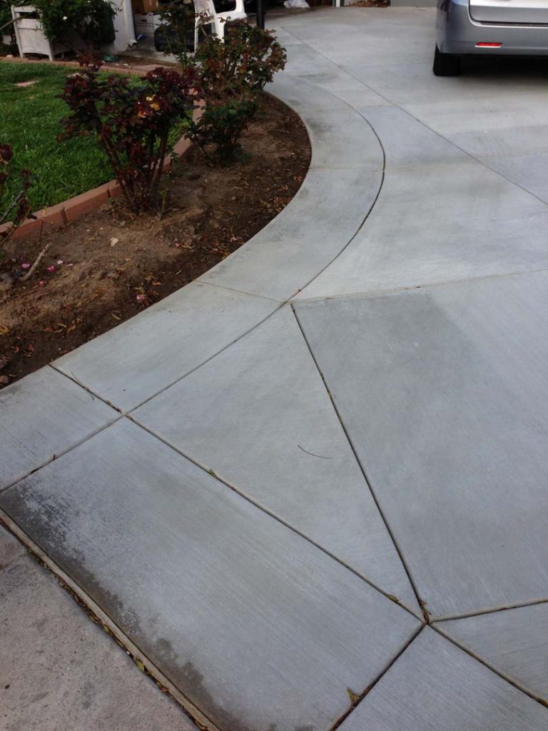 Diamond Pattern Concrete