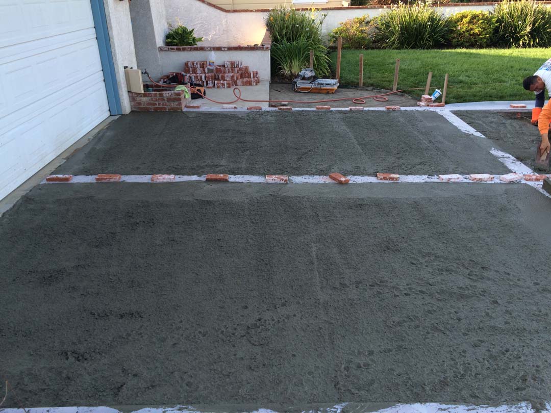 concrete-driveway-brick-ribbon-lomita-90717-contractor-masonry-concrete ...
