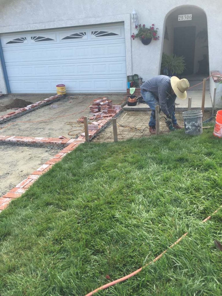 concrete-driveway-brick-ribbon-lomita-90717-contractor-masonry-concrete ...